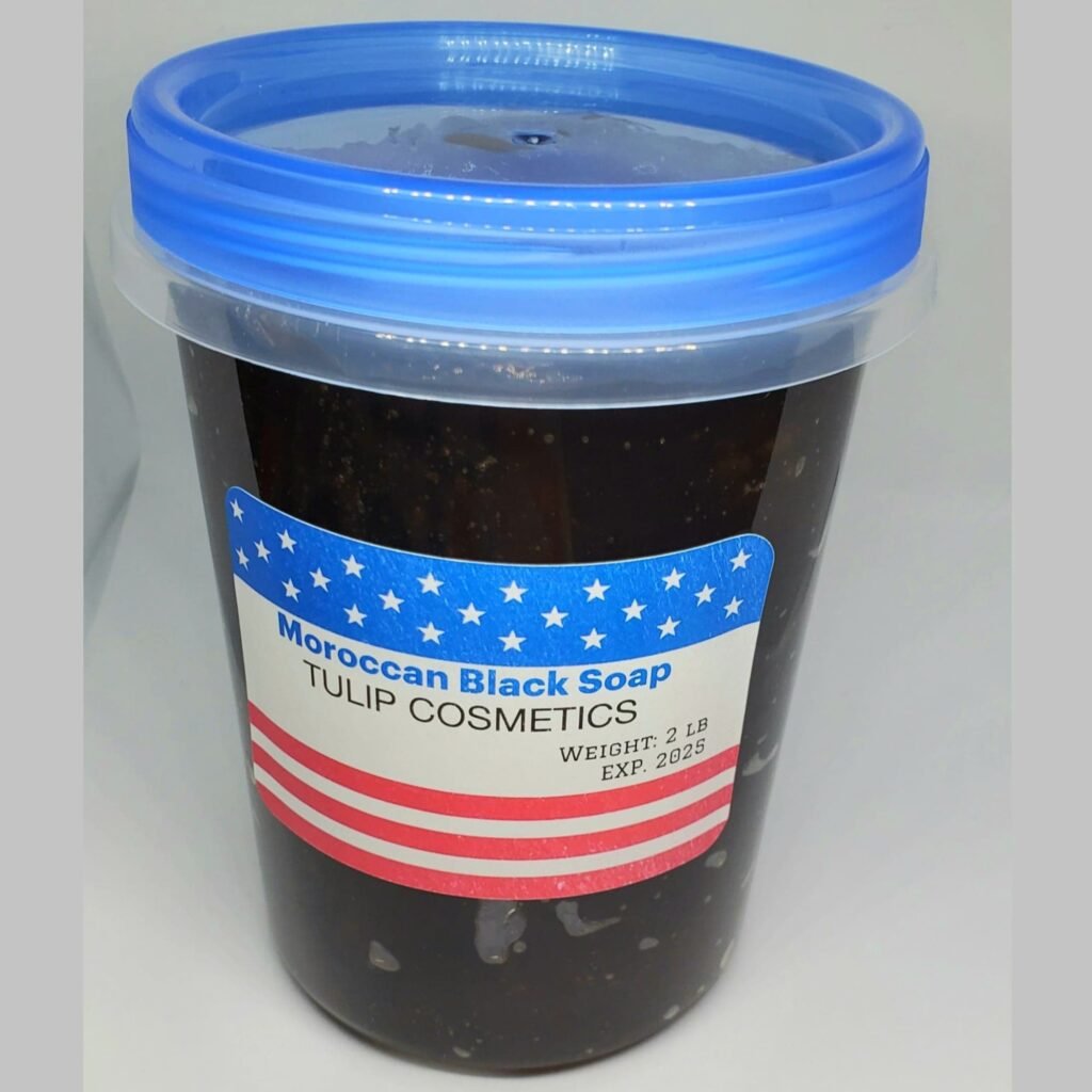 Original Moroccan Soap 100% Pure Natural - Tulip Cosmetics